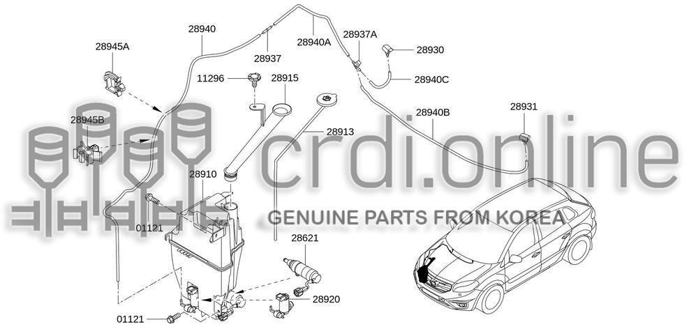 CONNECTOR ASSY-CHECK VALVE 28937-JY01A 28937JY01A 28937 JY01A – CRDI.online
