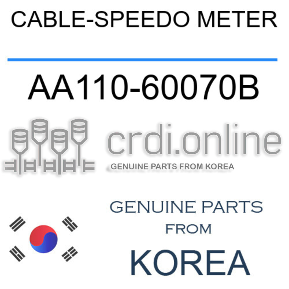 CABLE-SPEEDO METER AA110-60070B AA11060070B AA110 60070B – CRDI.online