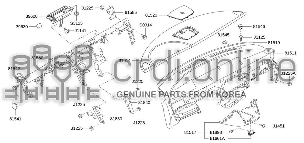 MODULE ASSY-AIR BAGASSISTANT 39600-52000 3960052000 39600 52000 – CRDI ...