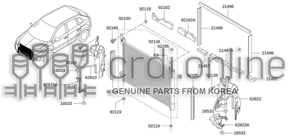 MOUNTING-CONDENSER UPPER 92118-JY00A 92118JY00A 92118 JY00A – CRDI.online