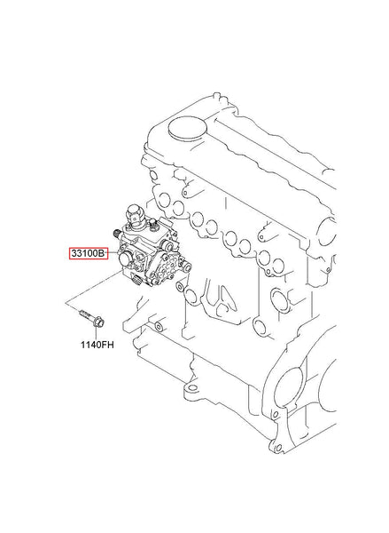 PUMP ASSY-HIGH PRESSURE 33100-2F600 (Original, New) – CRDI.online