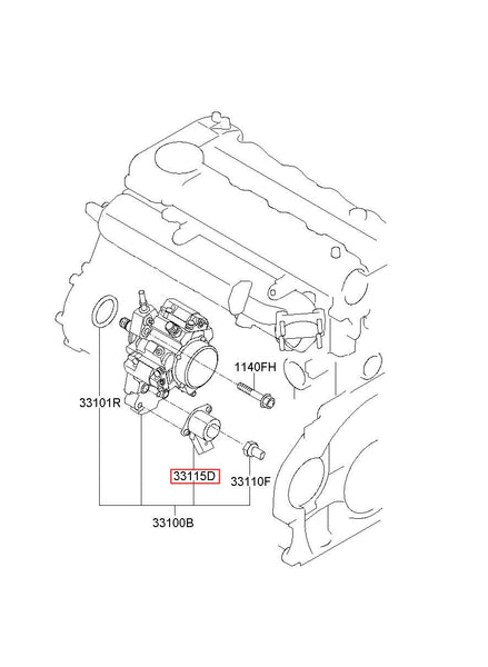VALVE ASSY-INLET METERING 33115-2A700 (Original, New) – CRDI.online