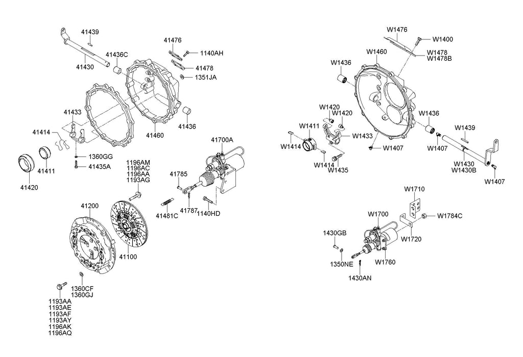 DISC ASSY-CLUTCH 41100-6A700 411006A700 41100 6A700 – CRDI.online
