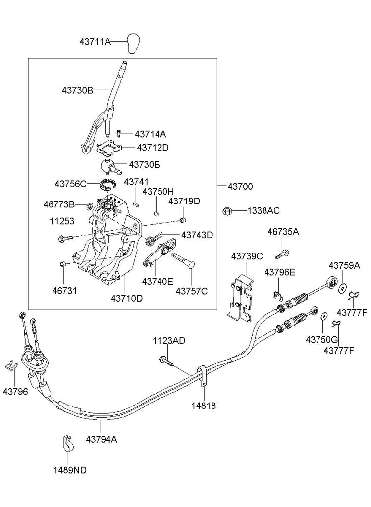 CABLE ASSY-MTA LEVER 43794-4F300 437944F300 43794 4F300 – CRDI.online