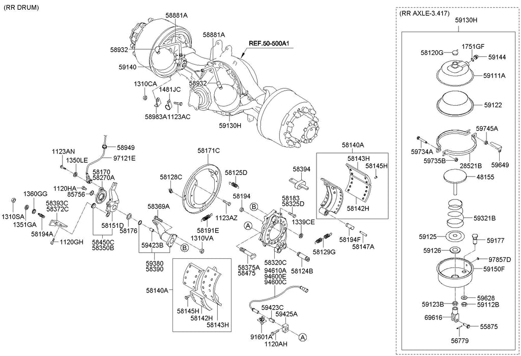 CHAMBER ASSY-BRAKE 59110-8D001 591108D001 59110 8D001 – CRDI.online
