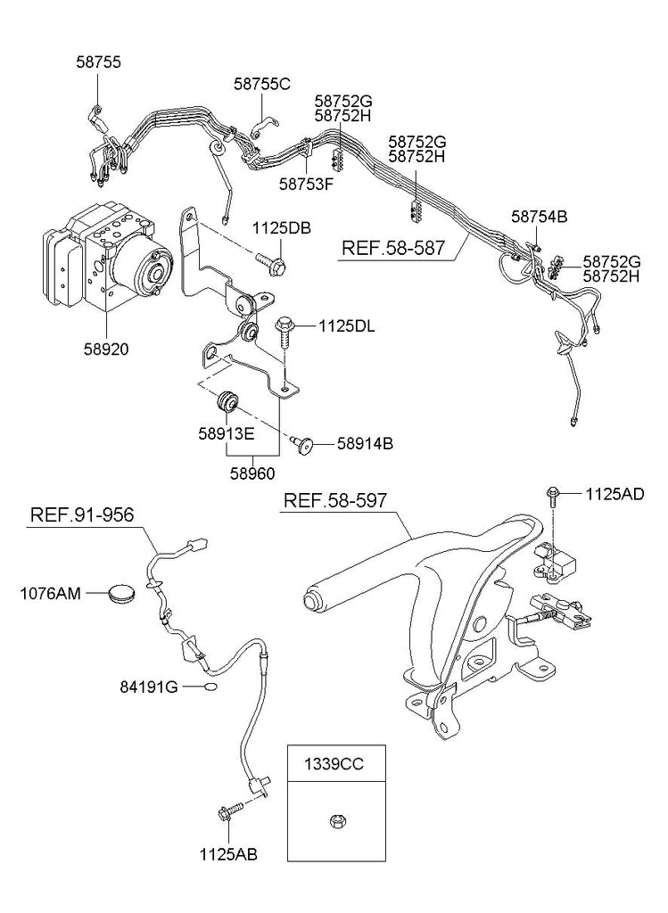 HYDRAULIC MODULE ASSY 58920-2E450 589202E450 58920 2E450 – CRDI.online
