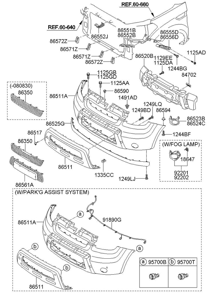 SENSOR ASSY-ULTRASONIC BWSCTR 95720-2K100 957202K100 95720 2K100 – CRDI ...