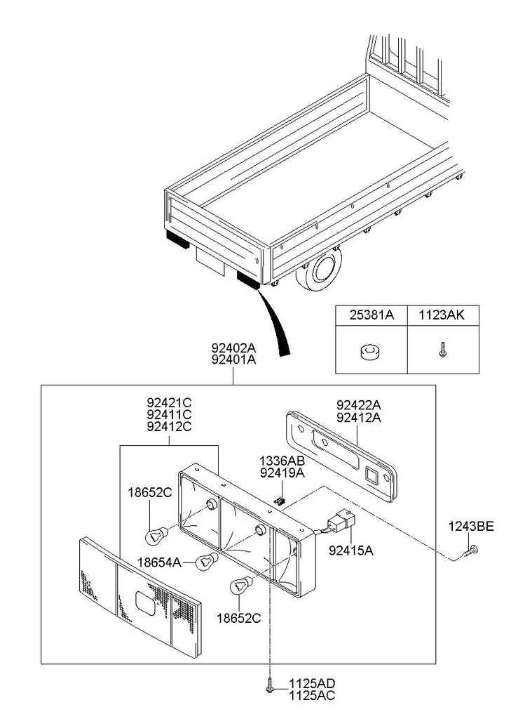 LAMP ASSY-REAR COMBINATIONRH 92402-7A101 924027A101 92402 7A101 – CRDI ...