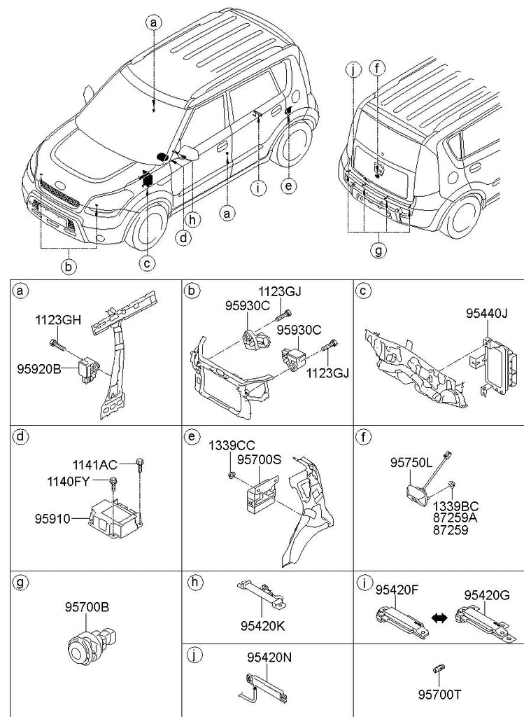 CAMERA ASSY-BACK VIEW 95760-2K101ASE, 957602K101ASE, 95760 2K101ASE (O ...