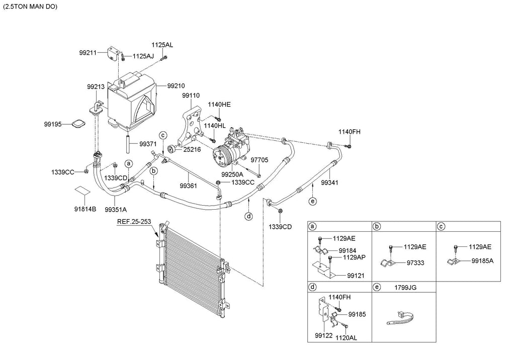 COMPRESSOR ASSY 99250-5L000 992505L000 99250 5L000 – CRDI.online